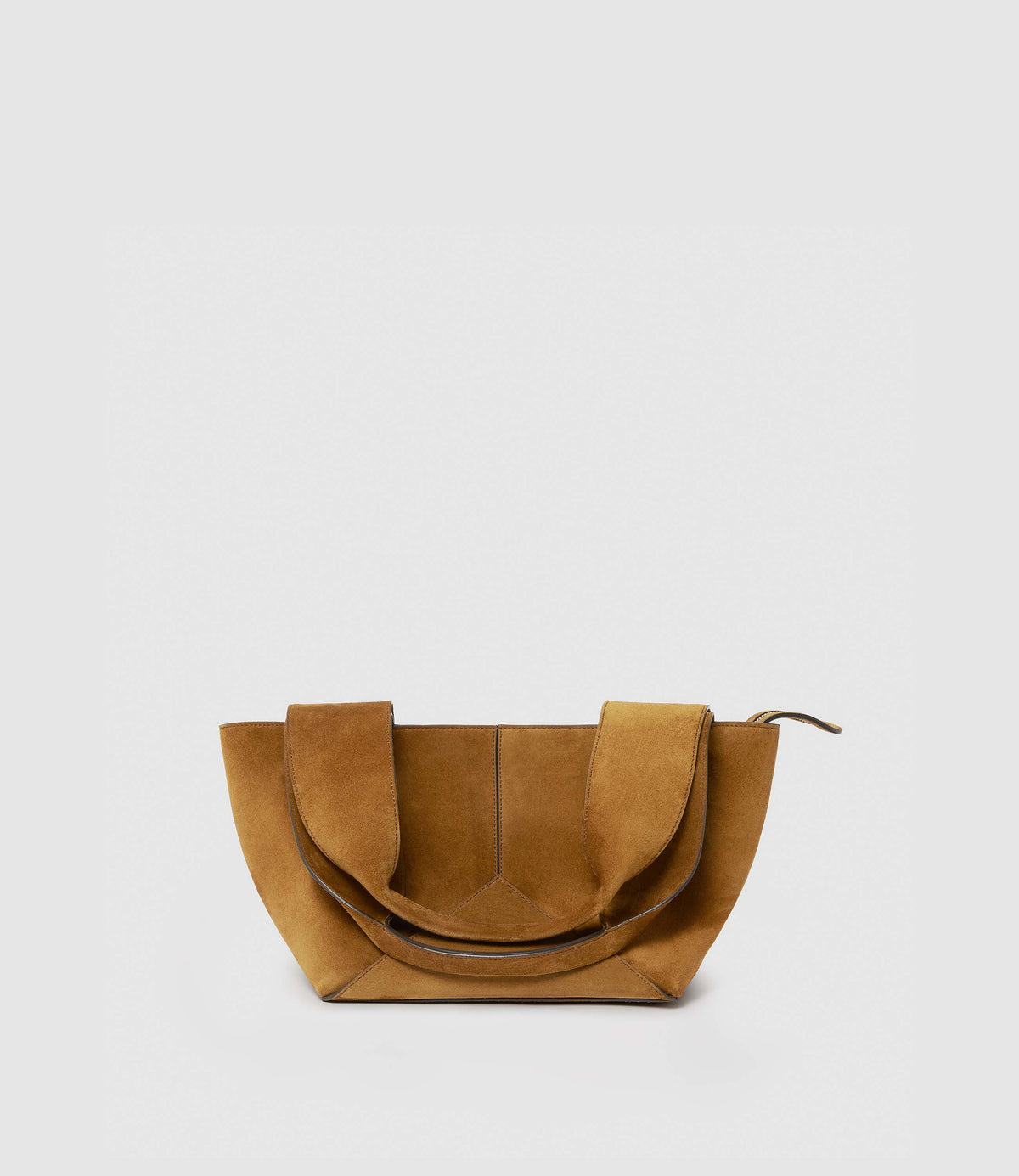Métier Market Bag Handmade Italian Leather Tote Bag Suede Marrakech Tan ...